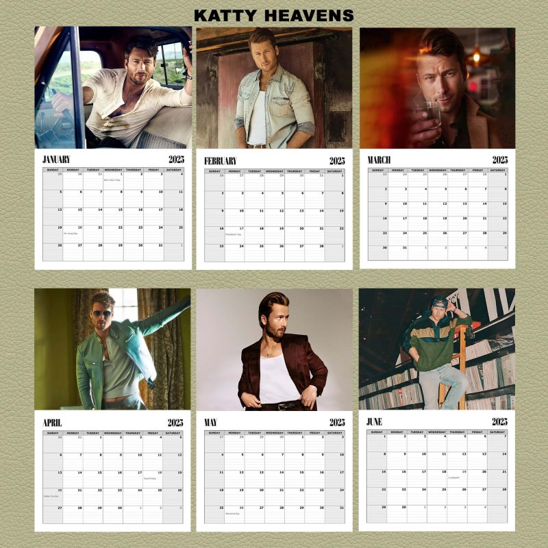 Glen Powell – Calendar 2025 – Thread Rody