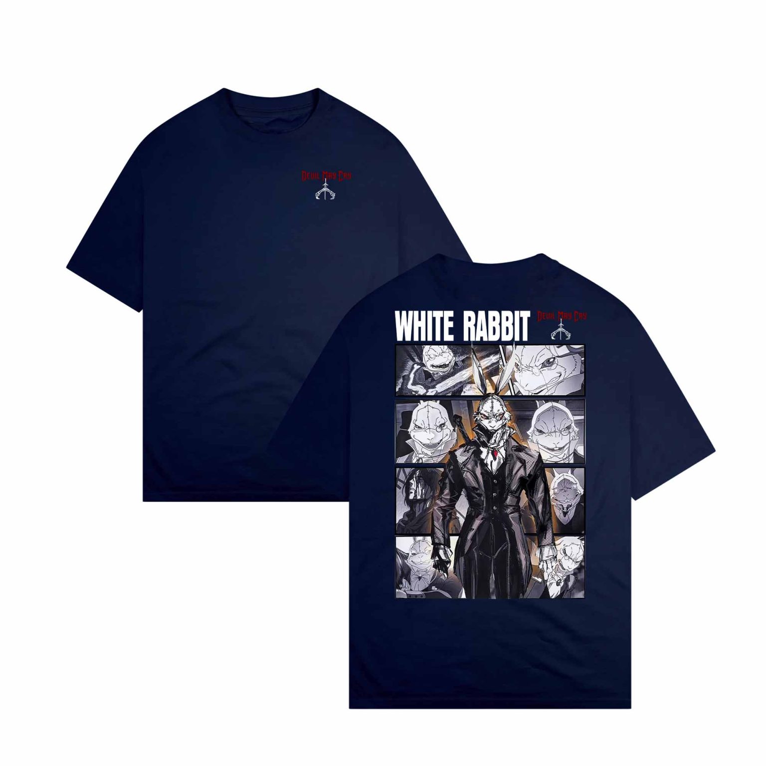 White Rabit – Devil May Cry 2 Side T-Shirt – Thread Rody