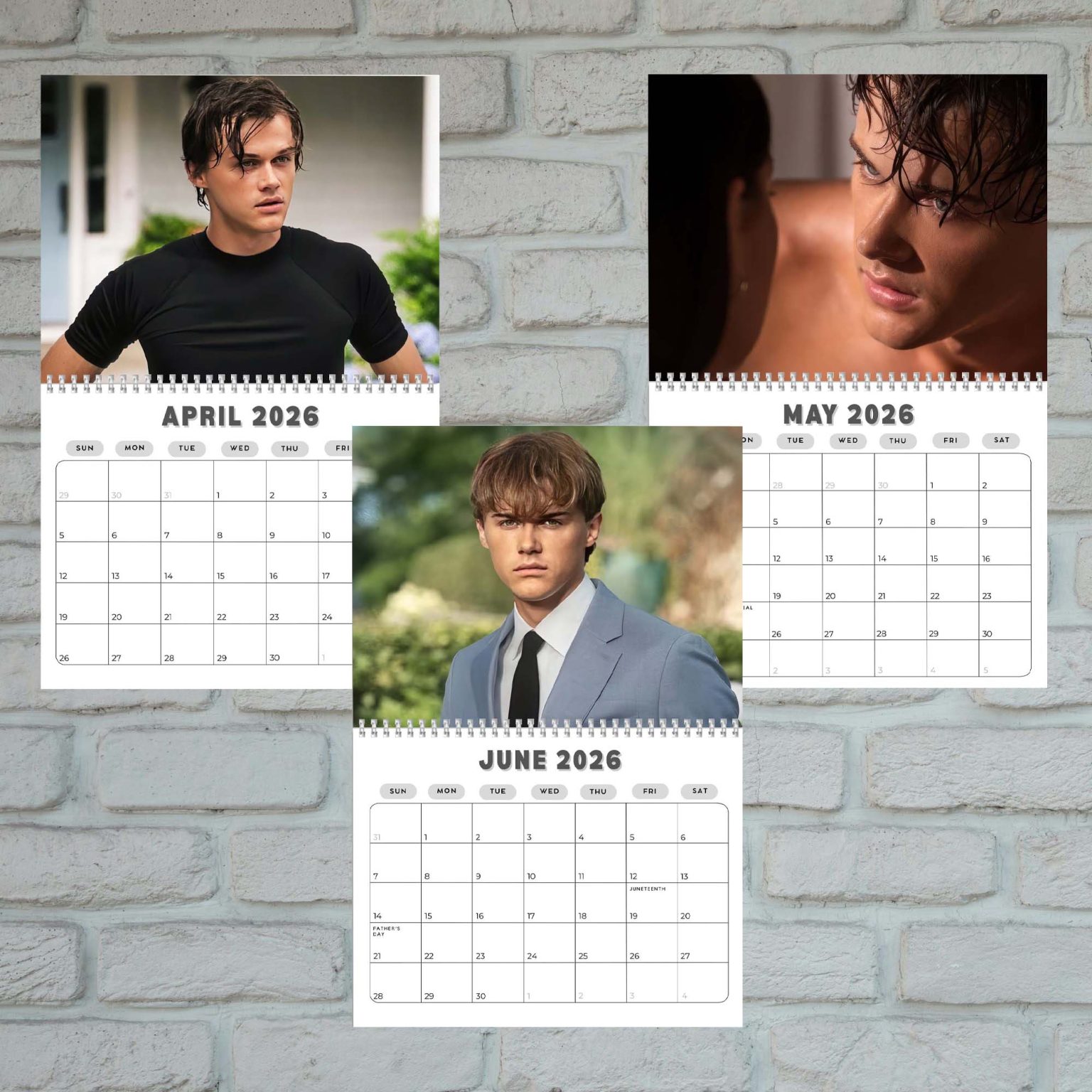 Conrad Fisher 2026 Wall Calendar – Thread Rody